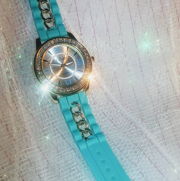 Quartz | Accessories | Rhinestones Quartz Classic Jelly Watch | Poshmark